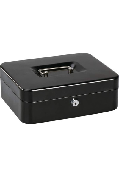 Stilmax Germany Büyük Boy Anahtarlı Çelik Kasa Büyük Boy Bozuk Para Kasası Nakit Kutusu Cash Box 9X18X25 cm Stilmax Germany Büyük Boy Anahtarlı Çelik Kasa Büyük Boy Bozuk Para Kasası Nakit Kutusu Cash Box 9X18X25 cm