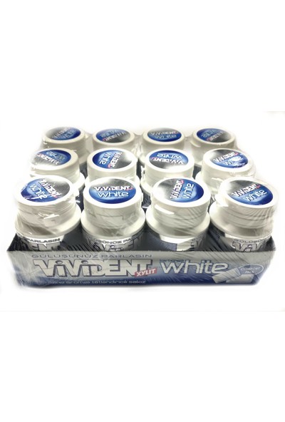 Vivident Comfort Pack White Nane Aromalı 12'li 804 gr Vivident Comfort Pack White Nane Aromalı 12'li 804 gr