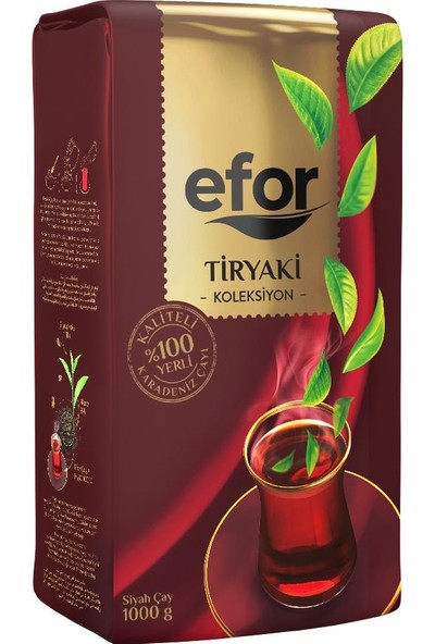 Efor Tiryaki Çay 1000 gr Efor Tiryaki Çay 1000 gr