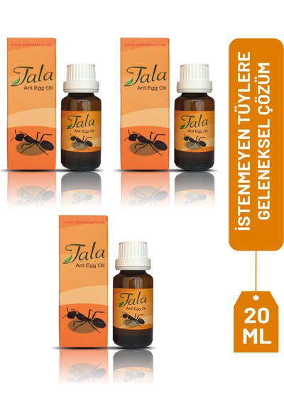 Tala Karınca Yumurtası Yağı 3 Adet Tala Karınca Yumurtası Yağı 3 Adet