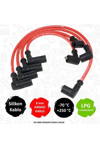 Tork 98802378 - Fıat Tıpo 1.4 Ie - Buji Kablosu