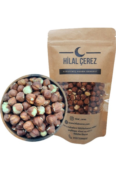 Hilal Çerez Çiğ Giresun Fındık Kavrulmamış