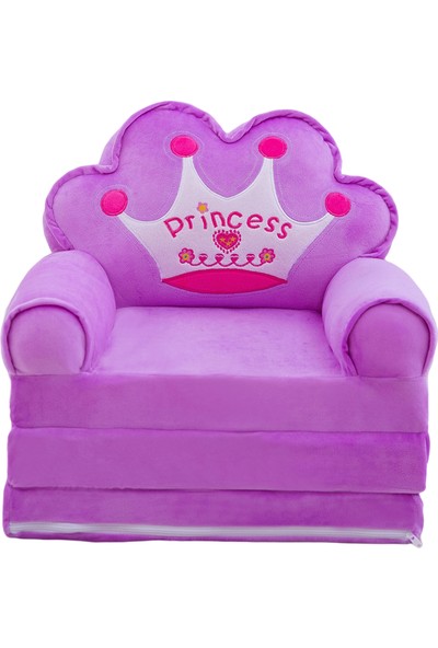 Qualife Katlanabilir Karikatürlü Çocuk Kanepesi (Yurt Dışından)