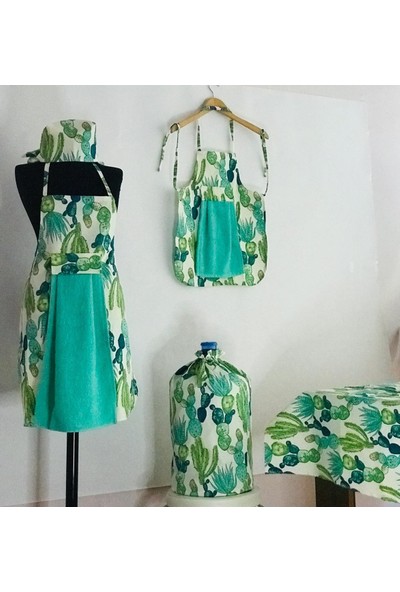 Sıla Fashion Mutfak Önlüğü ve Aksesuar Seti 8 Parça Sıla Fashion Mutfak Önlüğü ve Aksesuar Seti 8 Parça