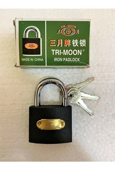 Tri-Moon Asma Kilit 63 mm 3 Anahtarlı