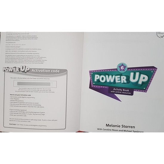 Cambridge University Press Power Up 6 - Pupil's Book + Kitabı