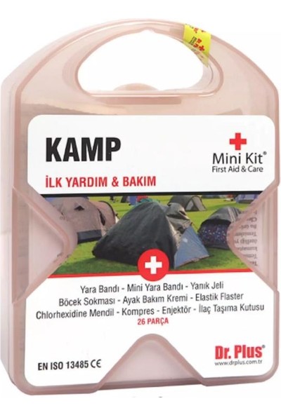 Dr.plus Kamp Outdoor Ilk Yardım ve Bakım Kiti 36 Parça 14 Ürün