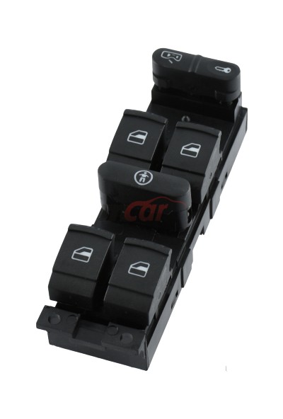 Mcar Cam Açma Düğmesi Sol Golf Iv Bora Passat Toledo Leon Dörtlü 9 Pin
