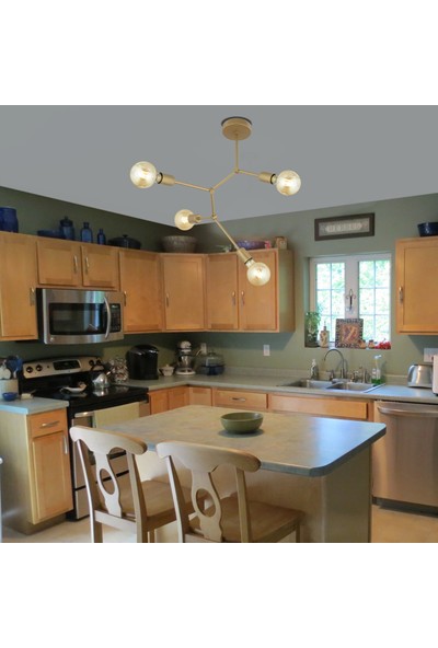 Apliqa Darvin 4'lü Eskitme Avize