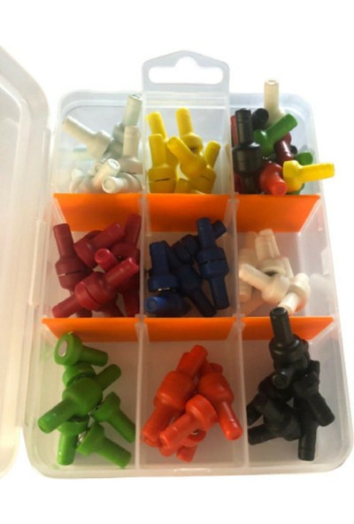 Hdg 7 Farklı Renk Pano Mıknatısı 30'lu