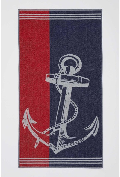 DeFacto Desenli Plaj Havlusu U1312AZ21SM