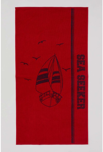 DeFacto Desenli Plaj Havlusu U1316AZ21SM