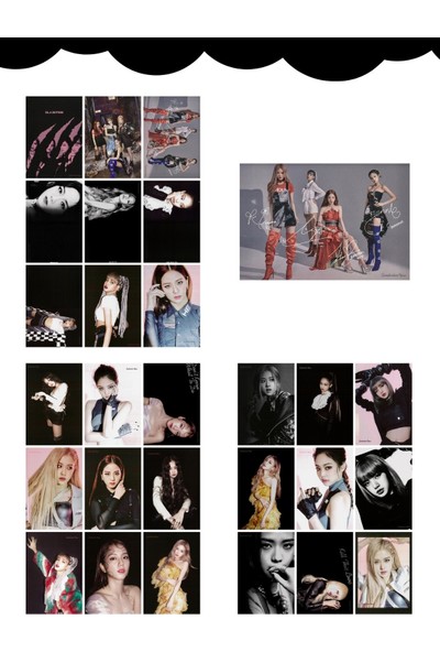 Kpop Dünyası Blackpınk '' Kill This Love '' Fotokart Seti 2