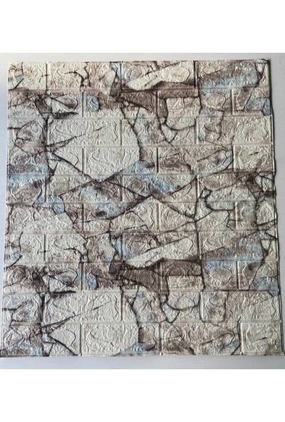Renkli Duvarlar Kayrak Taş Desen Yapışkanlı Esnek 3D Duvar Paneli Kağıdı NW113 Renkli Duvarlar Kayrak Taş Desen Yapışkanlı Esnek 3D Duvar Paneli Kağıdı NW113