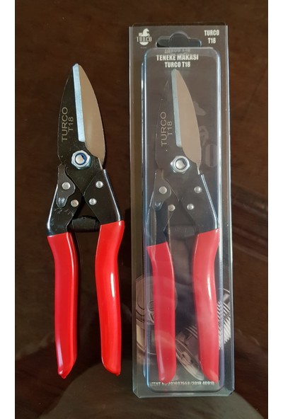 Turco T18 Teneke ve Dal Budama Makası Yatağan Üretimi