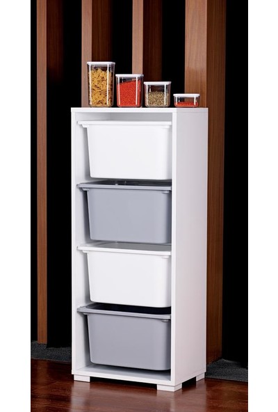 Vip Home Vps-32-1 Vip Saklama Dolabı Beyaz Vip Home Vps-32-1 Vip Saklama Dolabı Beyaz