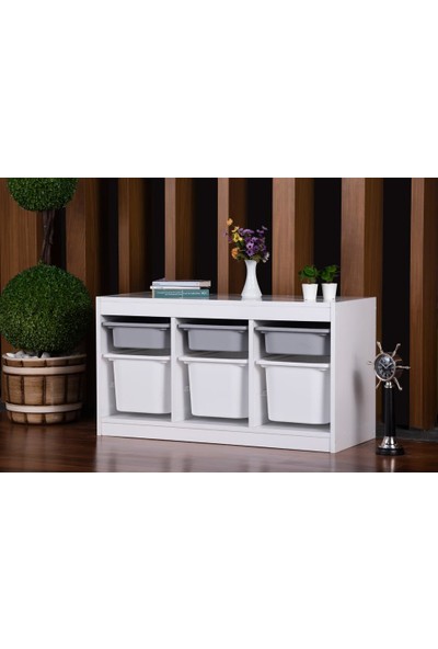 Vip Home Dekoratif Trofast Saklama Ünitesi Çok Amaçlı Eşya Malzeme Dolabı Vip Home Dekoratif Trofast Saklama Ünitesi Çok Amaçlı Eşya Malzeme Dolabı