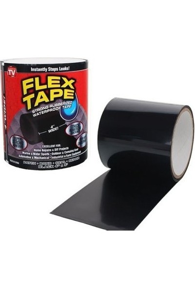 Flex Tape Flexx Tape Suya Dayanıklı Tamir Bandı Su Geçirmez Çatlak Onarıcı Flex Tape Flexx Tape Suya Dayanıklı Tamir Bandı Su Geçirmez Çatlak Onarıcı