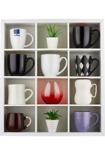 Vip Home Kupa ve Fincan Rafı Kullanışlı Şık Tasarım