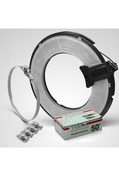 Tork Metal Rulo Kelepçe + Klıps