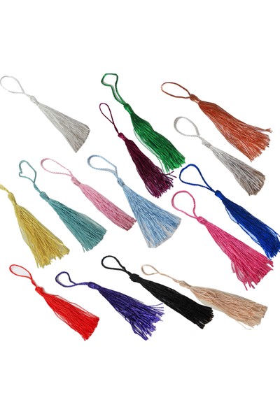 Eminönü Toptancı Püskül - 100 Adet Karışık Renk Eminönü Toptancı Püskül - 100 Adet Karışık Renk