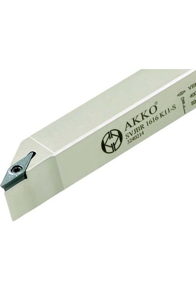 Akko Svjbr 2525 M16 25X25 mm S Tip Torna Kateri Dış Çap Sağ Akko Svjbr 2525 M16 25X25 mm S Tip Torna Kateri Dış Çap Sağ