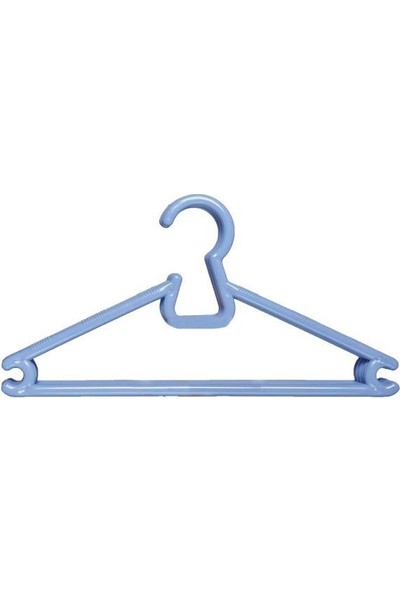 Ntnrcpro 12 Adet Bebek ve Çocuk Elbise Askısı Mavi