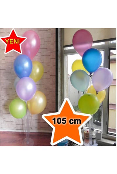 Araget Ayaklı Balon Standı 7'li 105 cm