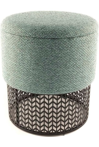 Mikasa Moor Mavi Siyah Puf 39X45CM