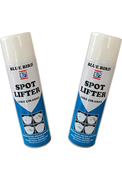 Blue Bird Spot Lifter Leke Çıkarıcı Sprey 500 ml 2 Adet Blue Bird Spot Lifter Leke Çıkarıcı Sprey 500 ml 2 Adet