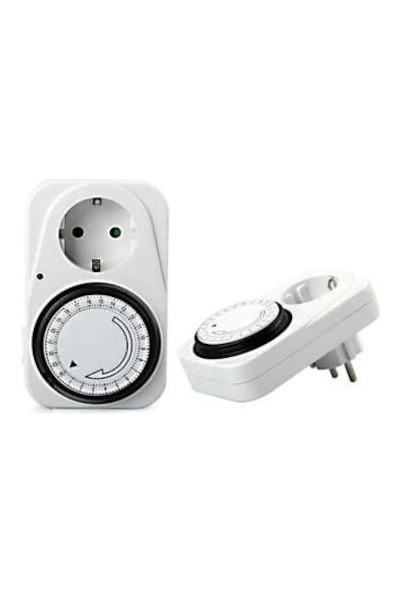 Özentek Zaman Ayarlı Mekanik Priz Mekanik Zaman Saati