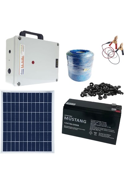 Özentek Yaban Ayı Domuz Kovucu Seti Güneş Panelli