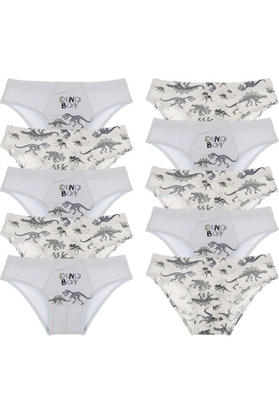 Donella 10'lu Dino Baskılı Erkek Çocuk Külot - 76711026VN