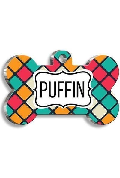 Altın Pati Köpek Kedi Künyesi Medium 2,6 x 3,8 cm Altın Pati Köpek Kedi Künyesi Medium 2,6 x 3,8 cm