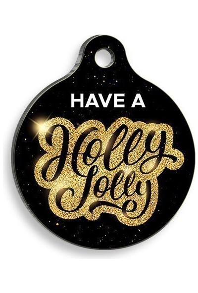 Altın Pati Köpek Kedi Künyesi Medium 3 cm Altın Pati Köpek Kedi Künyesi Medium 3 cm