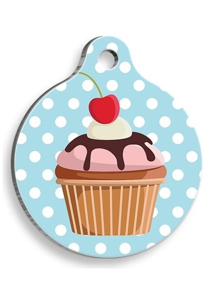 Altın Pati Köpek Kedi Künyesi Medium 3 cm