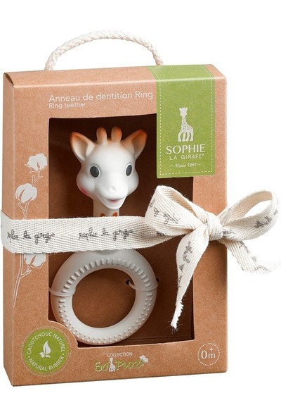 Sophie La Girafe So Pure Halka Diş Kaşıyıcı Sophie La Girafe So Pure Halka Diş Kaşıyıcı