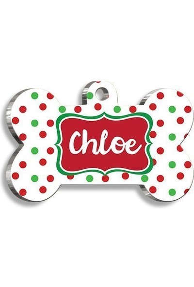 Altın Pati Köpek Kedi Künyesi Medium 2,6 x 3,8 cm