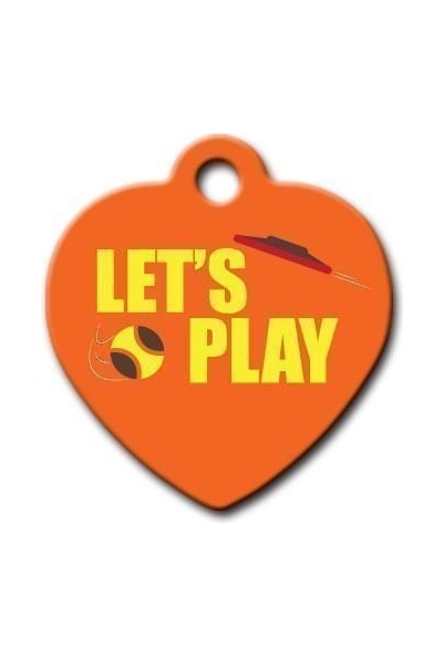 Altın Pati Lets Play Kalp Kedi Köpek Künyesi