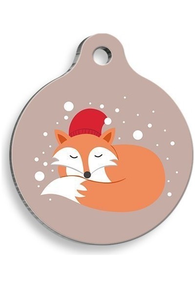 Altın Pati Köpek Kedi Künyesi Medium 3 cm Altın Pati Köpek Kedi Künyesi Medium 3 cm