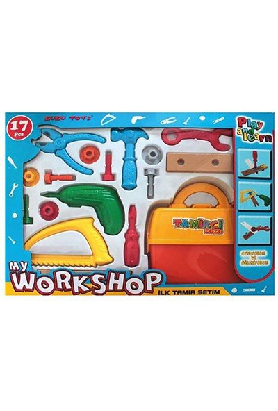 Zuzu Toys Çantalı Tamirci Seti 3+ Yaş Zuzu Toys Çantalı Tamirci Seti 3+ Yaş