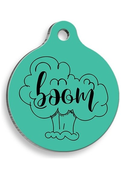 Altın Pati Köpek Kedi Künyesi Medium 3 cm Altın Pati Köpek Kedi Künyesi Medium 3 cm