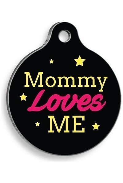 Altın Pati Köpek Kedi Künyesi Medium 3 cm Altın Pati Köpek Kedi Künyesi Medium 3 cm