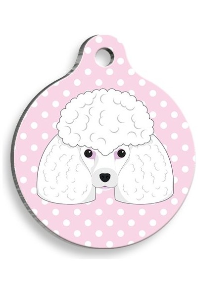 Altın Pati Köpek Kedi Künyesi Large 3,8 cm