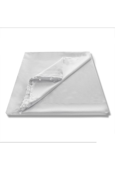 Karesi Saten Güneşlik Beyaz