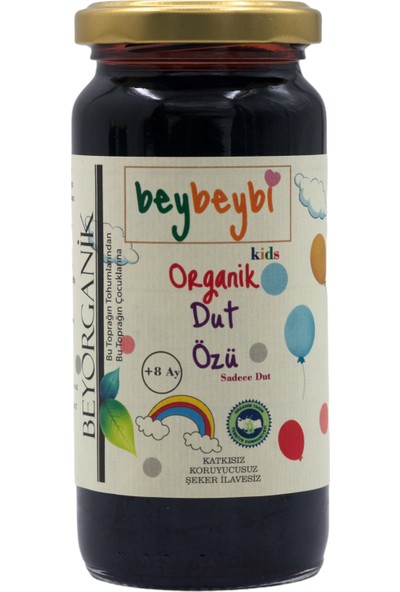 Beyorganik Beybeybi Beyorganik Dut ÖZÜ-315GR ( +8 Ay)