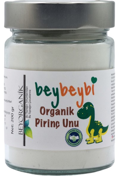 Beyorganik Beybeybi Beyorganik Organik Pirinç Unu 200GR