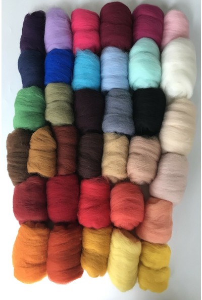 Alpi Design Alpi Designs Keçe Yün Set 35 Renk Alpi Design Alpi Designs Keçe Yün Set 35 Renk