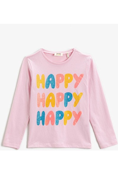 Koton Kız Çocuk Sweat Pembe 2KKG17399OK