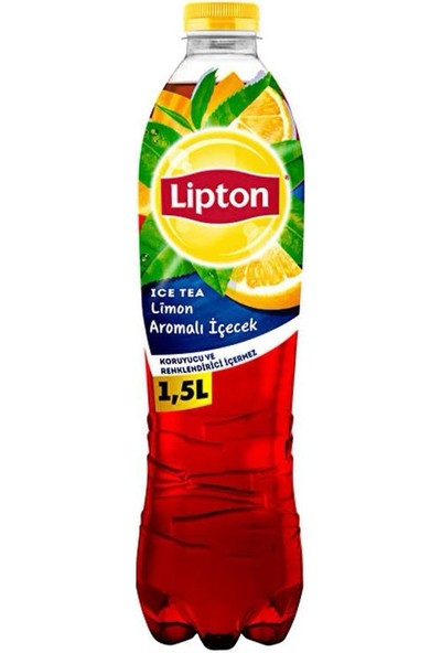 Lipton Ice Tea Limon Soğuk Çay 1,5 lt (6 Adet)